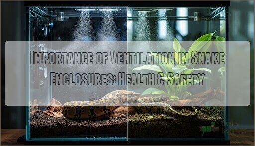 Importance of Ventilation in Snake Enclosures: Health & Safety
