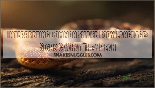 Interpreting Common Snake Body Language: Signs & What They Mean