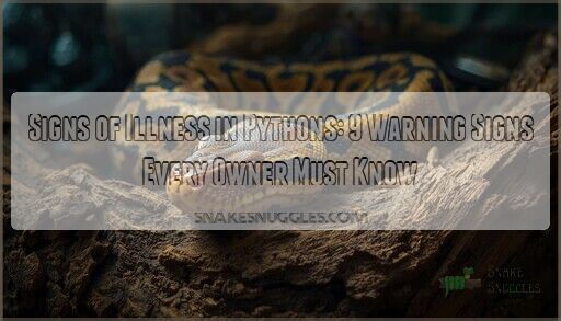Signs of Illness in Pythons: 9 Warning Signs Every Owner Must Know
