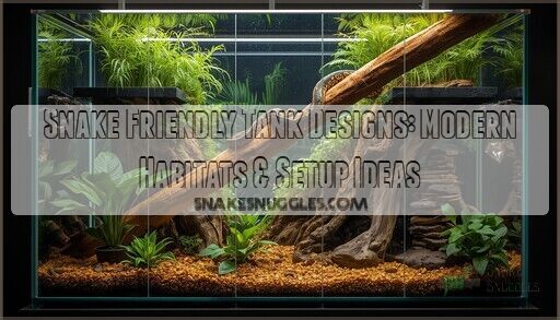 Snake Friendly Tank Designs: Modern Habitats & Setup Ideas