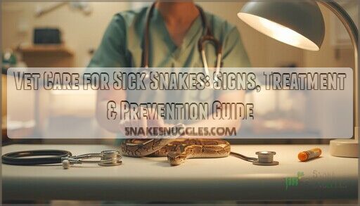 Vet Care for Sick Snakes: Signs, Treatment & Prevention Guide