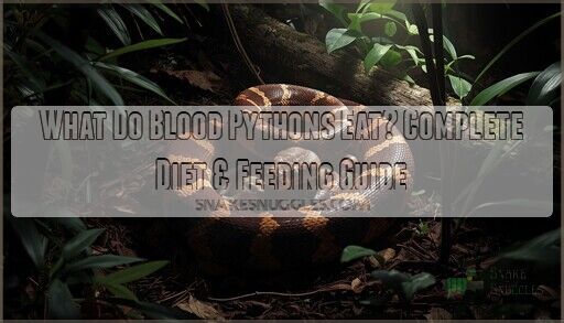 What Do Blood Pythons Eat? Complete Diet & Feeding Guide