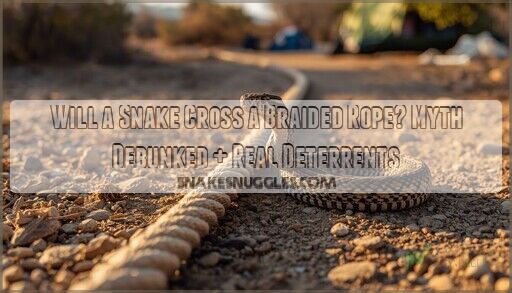 Will a Snake Cross a Braided Rope? Myth Debunked + Real Deterrents