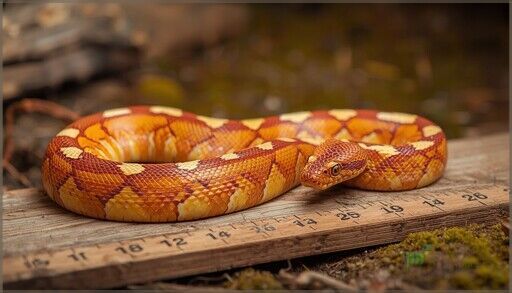 Corn Snake Size and Growth Rate: Complete Development Guide