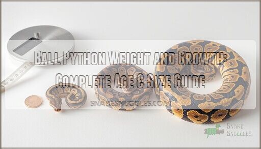 Ball Python Weight and Growth: Complete Age & Size Guide