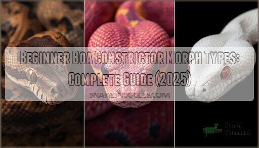 Types of Boa Constrictor Colors: Morphs, Patterns & Subspecies