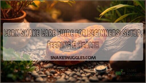 Corn Snake Care Sheet: Complete Guide to Housing, Feeding & Health