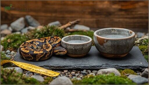 Ball Python Water Bowl Size: Complete Guide (2025)