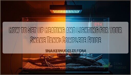 How to Set Up Heating and Lighting for Your Snake Tank: Complete Guide