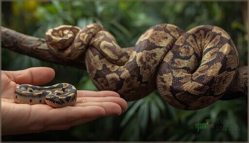 Boa Constrictor Size Variations: Subspecies, Growth & Care Factors