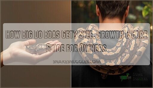 How Big Do Boas Get? Size, Growth & Care Guide for Owners