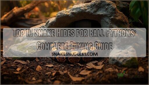 Top 10 Snake Hides for Ball Pythons: Complete Buying Guide