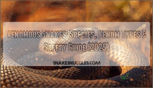 Venomous Snakes: Species, Venom Types & Safety Guide (2025)