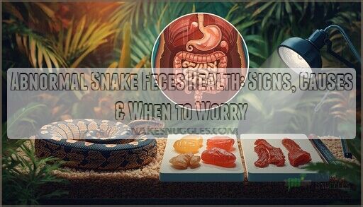 Abnormal Snake Feces Health: Signs, Causes & When to Worry