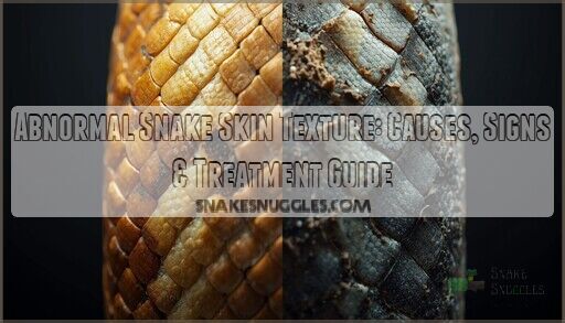 Abnormal Snake Skin Texture: Causes, Signs & Treatment Guide