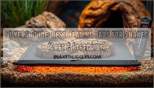 Buyers Guide: Best Heating Pads for Snakes (Safe & Effective)