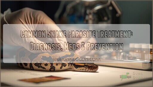 Common Snake Parasite Treatment: Diagnosis, Meds & Prevention