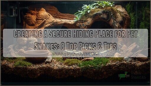 Creating a Secure Hiding Place for Pet Snakes: 8 Top Picks & Tips