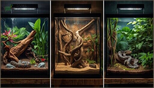 Snake Vivarium Guide: Setup, Size, Heating & Species Care Tips