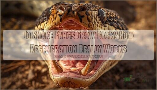 Do Snake Fangs Grow Back? How Regeneration Really Works
