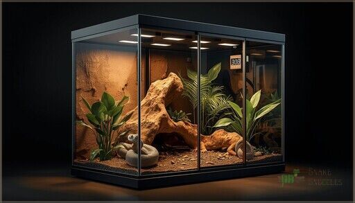 Snake Vivarium Guide: Setup, Size, Heating & Species Care Tips