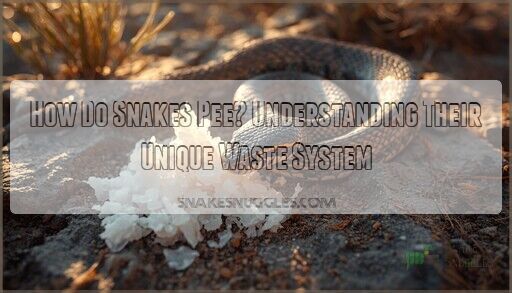 How Do Snakes Pee? Understanding Their Unique Waste System