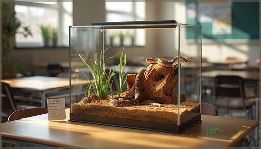 Best Snake Terrariums for Classrooms: Reviews, Setup & Care