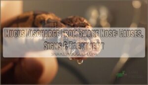 Mucus Discharge From Snake Nose: Causes, Signs & Treatment