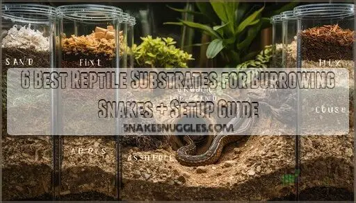 6 Best Reptile Substrates for Burrowing Snakes + Setup Guide
