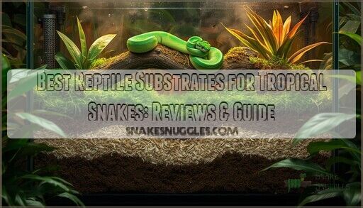 Best Reptile Substrates for Tropical Snakes: Reviews & Guide