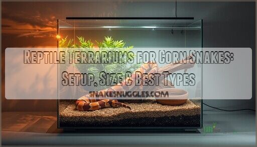 Reptile Terrariums for Corn Snakes: Setup, Size & Best Types