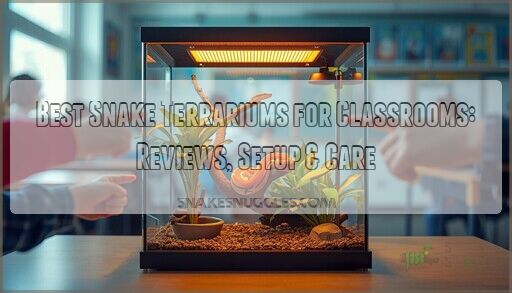 Best Snake Terrariums for Classrooms: Reviews, Setup & Care