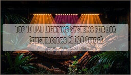 Top 10 UVB Lighting Systems for Boa Constrictors (2026 Guide)