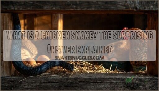What is a Chicken Snake? The Surprising Answer Explained