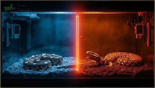 Ambient Vs Basking Temperature: Key Differences for Snakes
