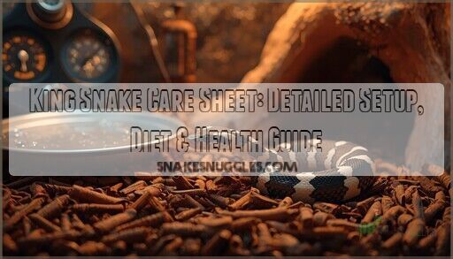 King Snake Care Sheet: Detailed Setup, Diet & Health Guide