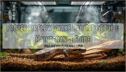 Proper Airflow Snake Habitat: Setup & Maintenance Guide