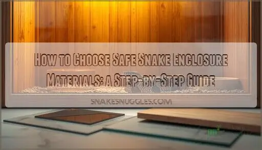 How to Choose Safe Snake Enclosure Materials: a Step-by-Step Guide