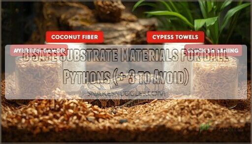 8 Safe Substrate Materials for Ball Pythons (+ 3 to Avoid)