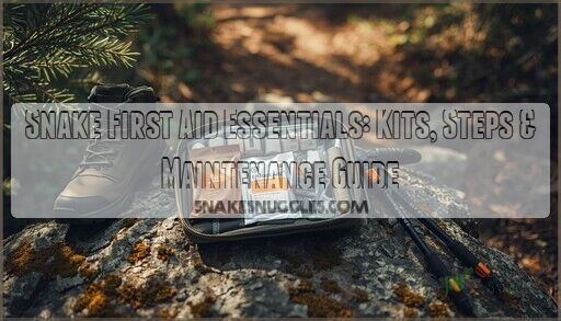 Snake First Aid Essentials: Kits, Steps & Maintenance Guide