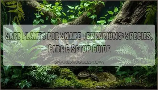 Safe Plants for Snake Terrariums: Species, Care & Setup Guide