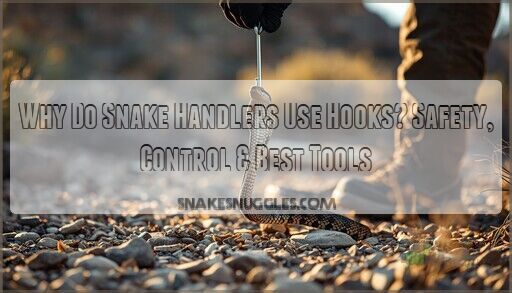 Why Do Snake Handlers Use Hooks? Safety, Control & Best Tools