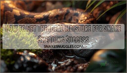 How to Get The Ideal Moisture for Snake Shedding Success