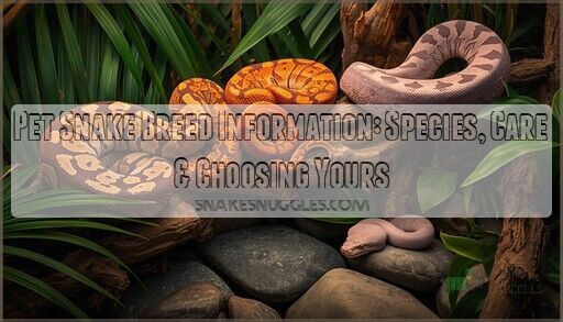Pet Snake Breed Information: Species, Care & Choosing Yours