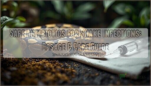 Safe Antibiotics for Snake Infections: Dosage & Care Guide