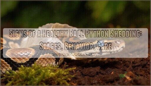 Signs of a Healthy Ball Python Shedding: Stages, Behavior, Care