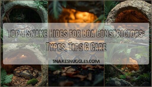 Top 4 Snake Hides for Boa Constrictors: Types, Tips & Care
