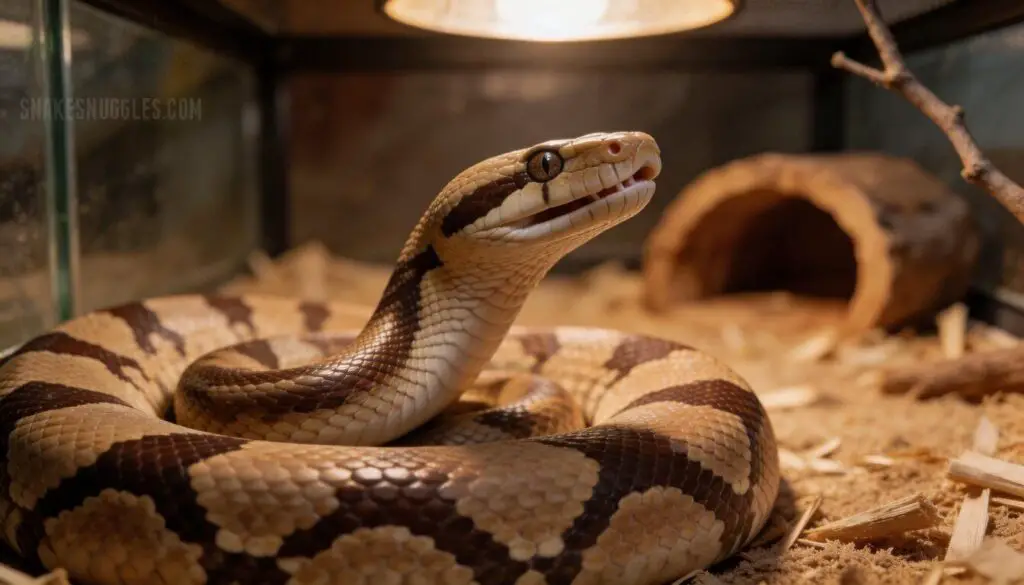 Ball Python Stress Breathing Patterns: Causes, Signs & Fixes