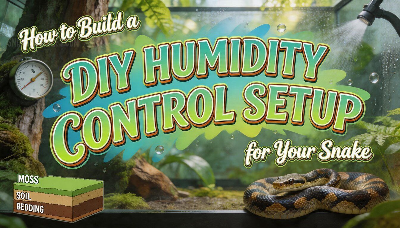How to Build a DIY Humidity Control Setup for Your Snake