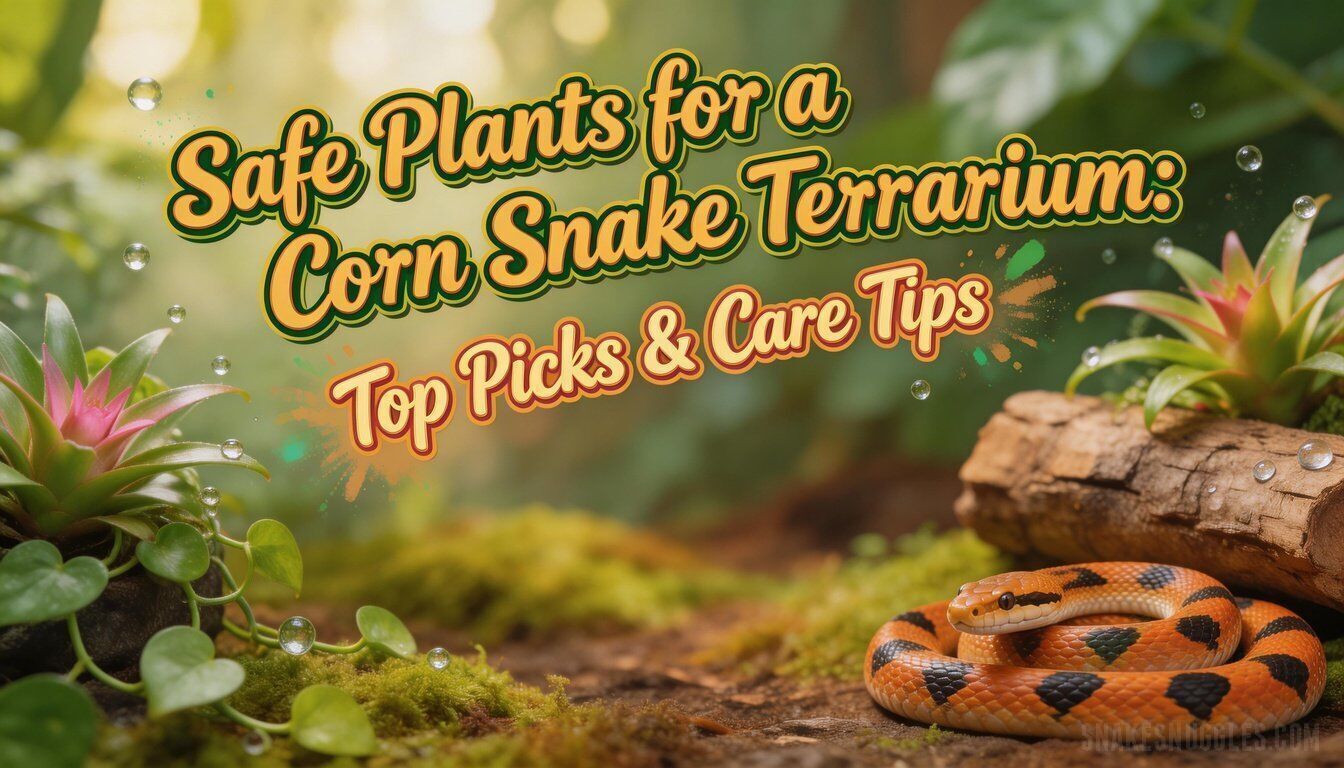 Safe Plants for a Corn Snake Terrarium: Top Picks & Care Tips